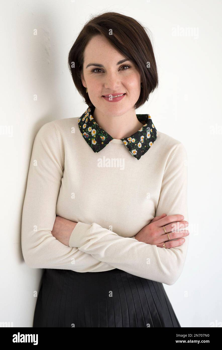 Actress Michelle Dockery of "Downton Abbey" poses for a portrait at the ...