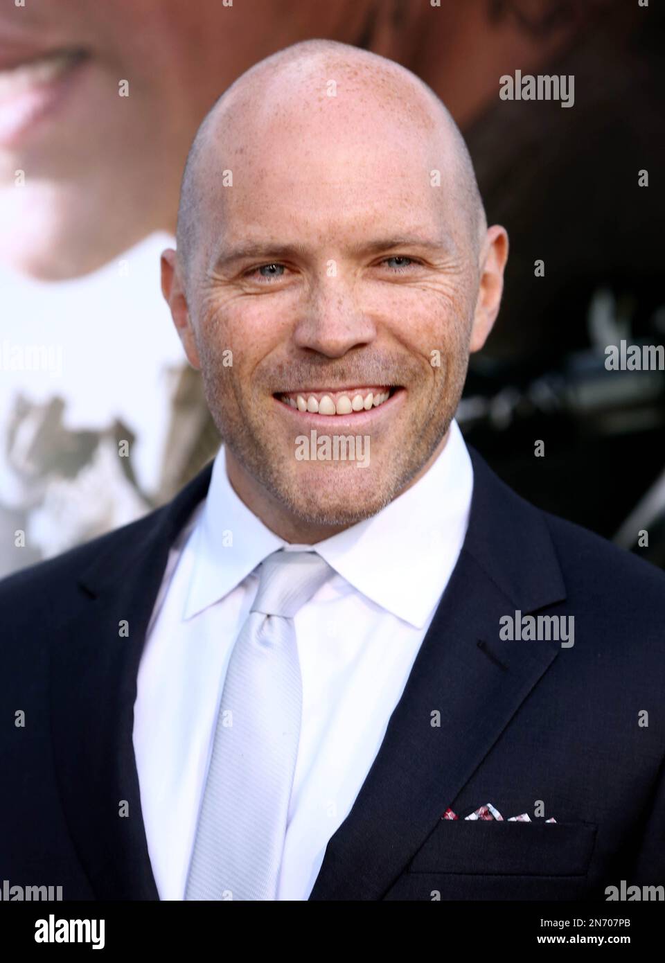 Josh Blacker arrives at the world premiere of "Elysium" at the Regency Village Theater on ...