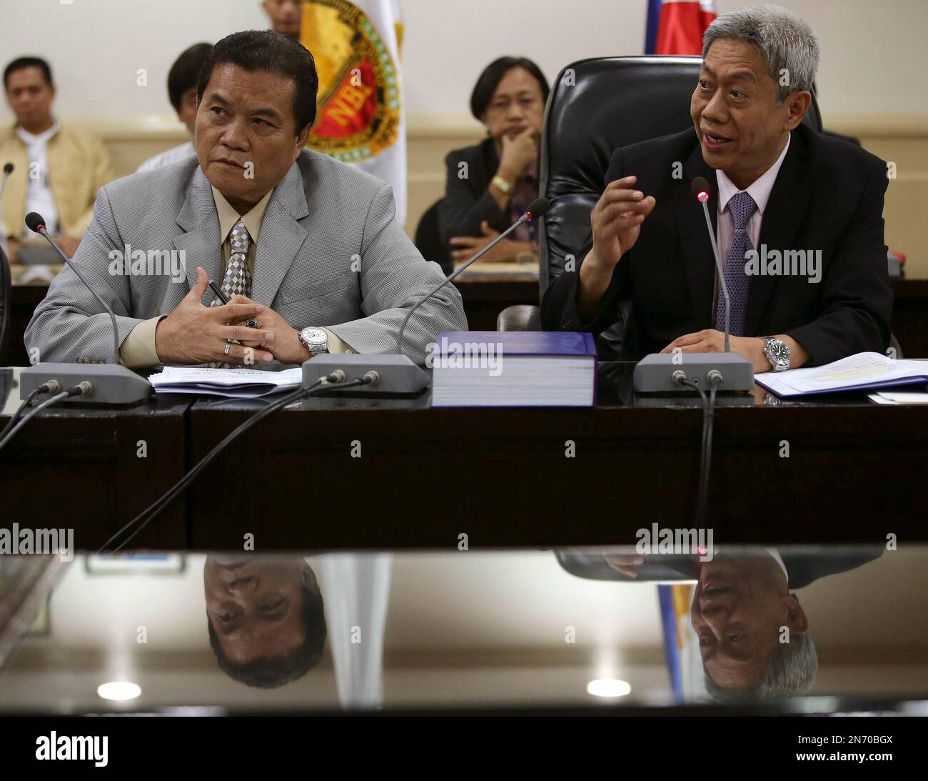 Philippine National Bureau of Investigation Director Nonnatus Rojas ...