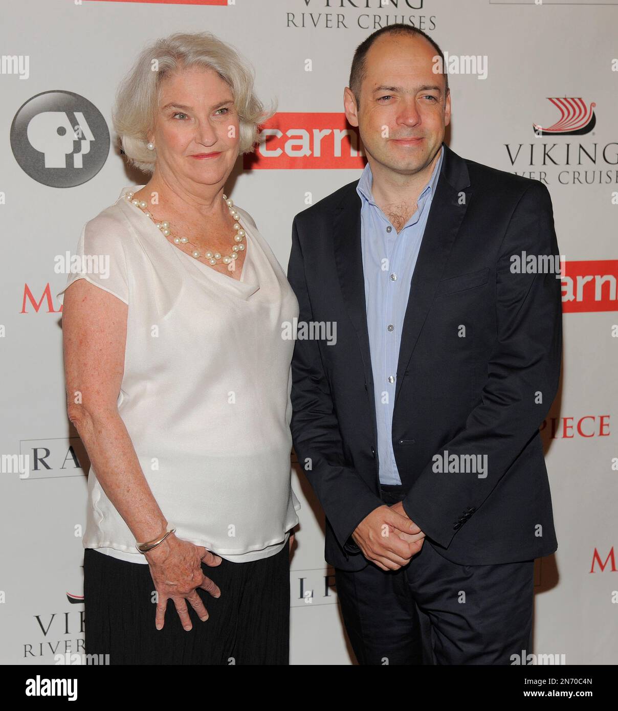 Rebecca Eaton, left, series executive producer of Masterpiece, and ...