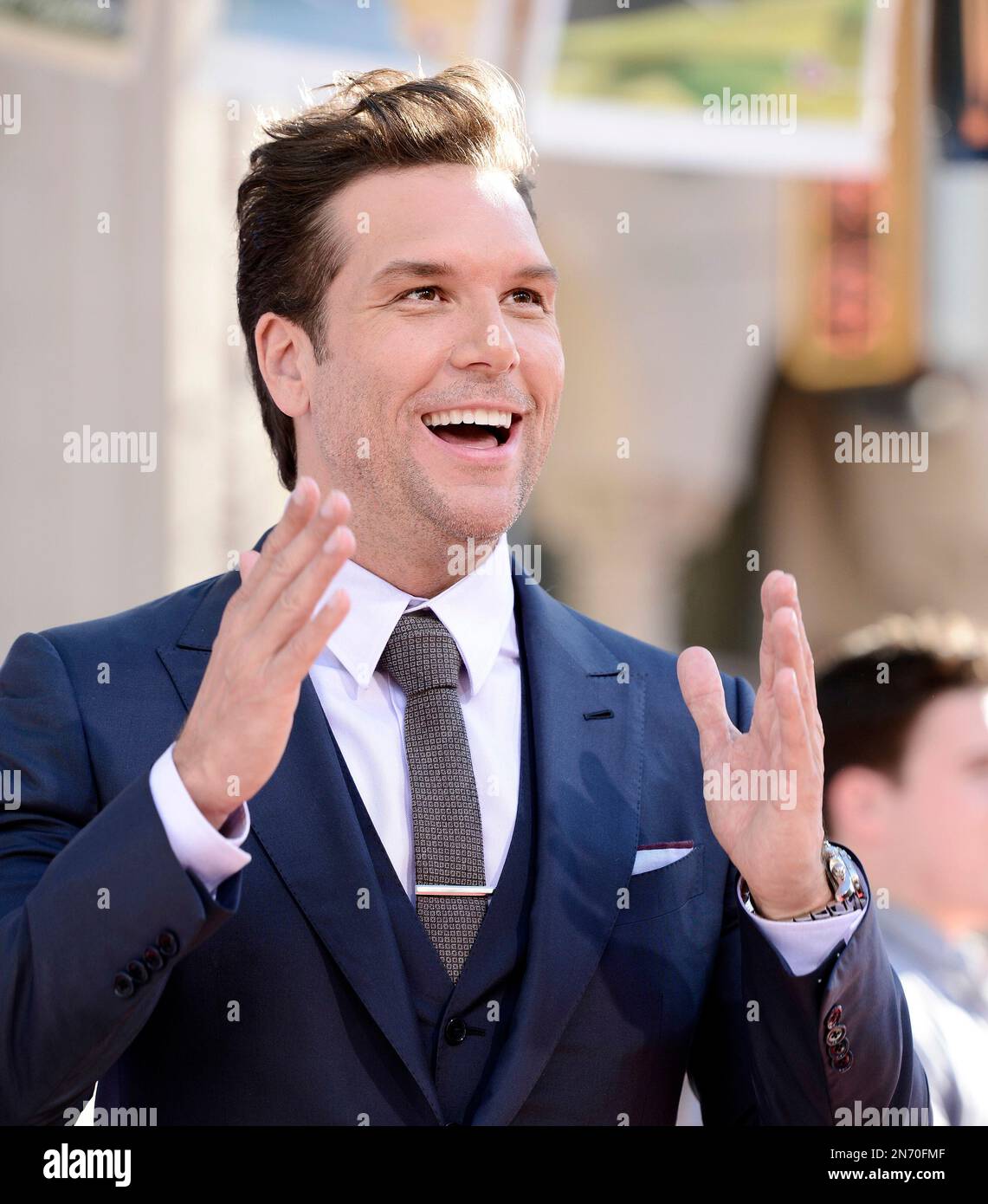 Actor Dane Cook arrives on the red carpet of the world premiere of ...
