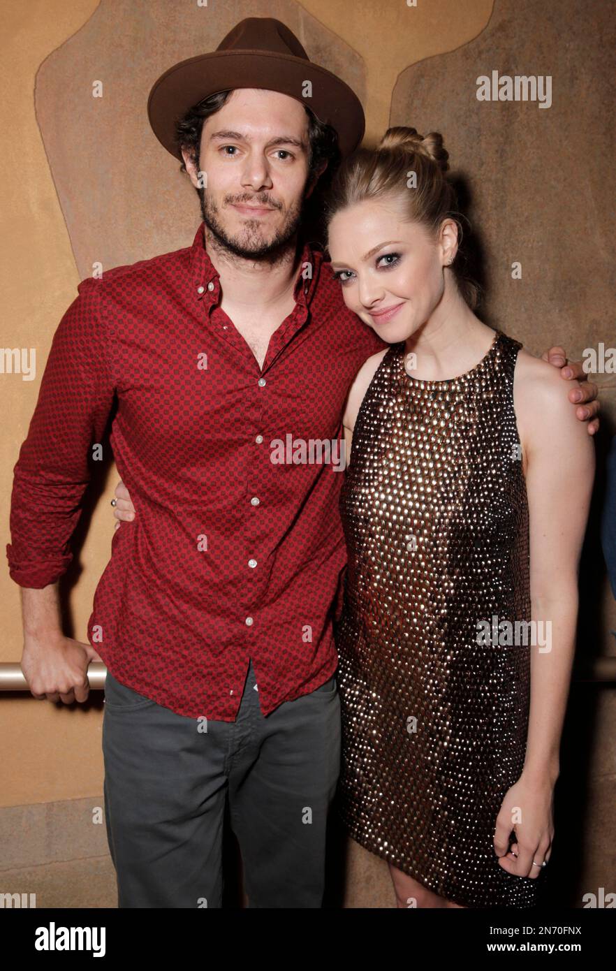 Adam Brody and Amanda Seyfried attend the Los Angeles Premiere of ...