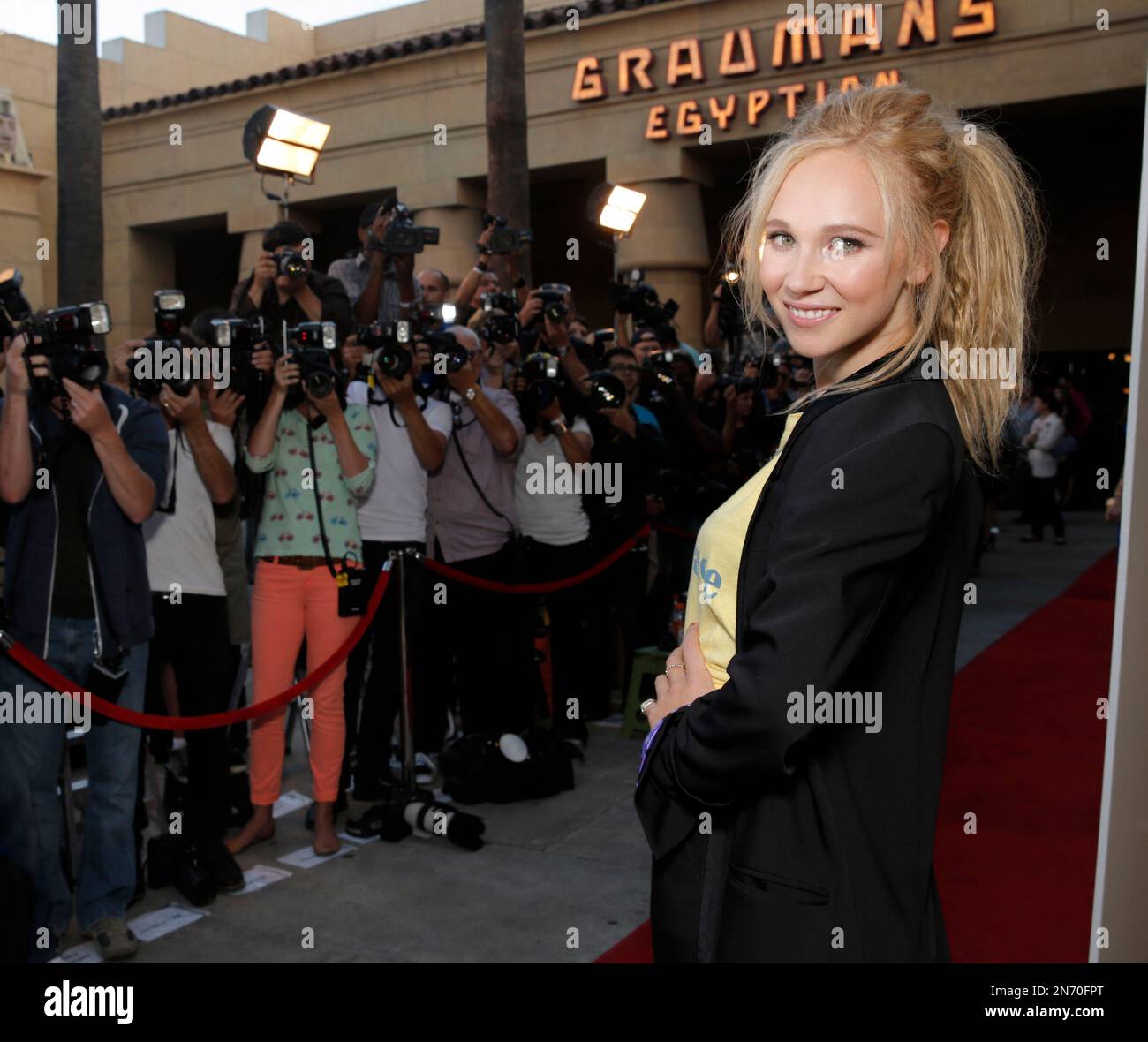 Juno Temple attends the Los Angeles Premiere of Millennium Films and ...