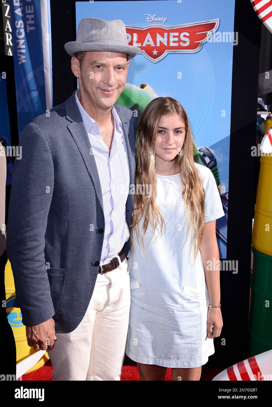 From left to right, actor Anthony Edwards and daughter arrive on the ...