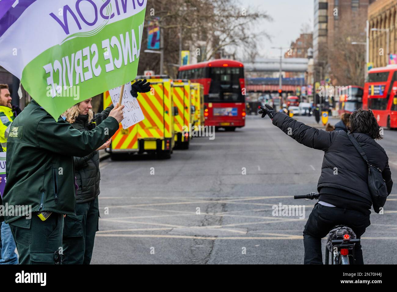 Unison bus hi-res stock photography and images - Alamy