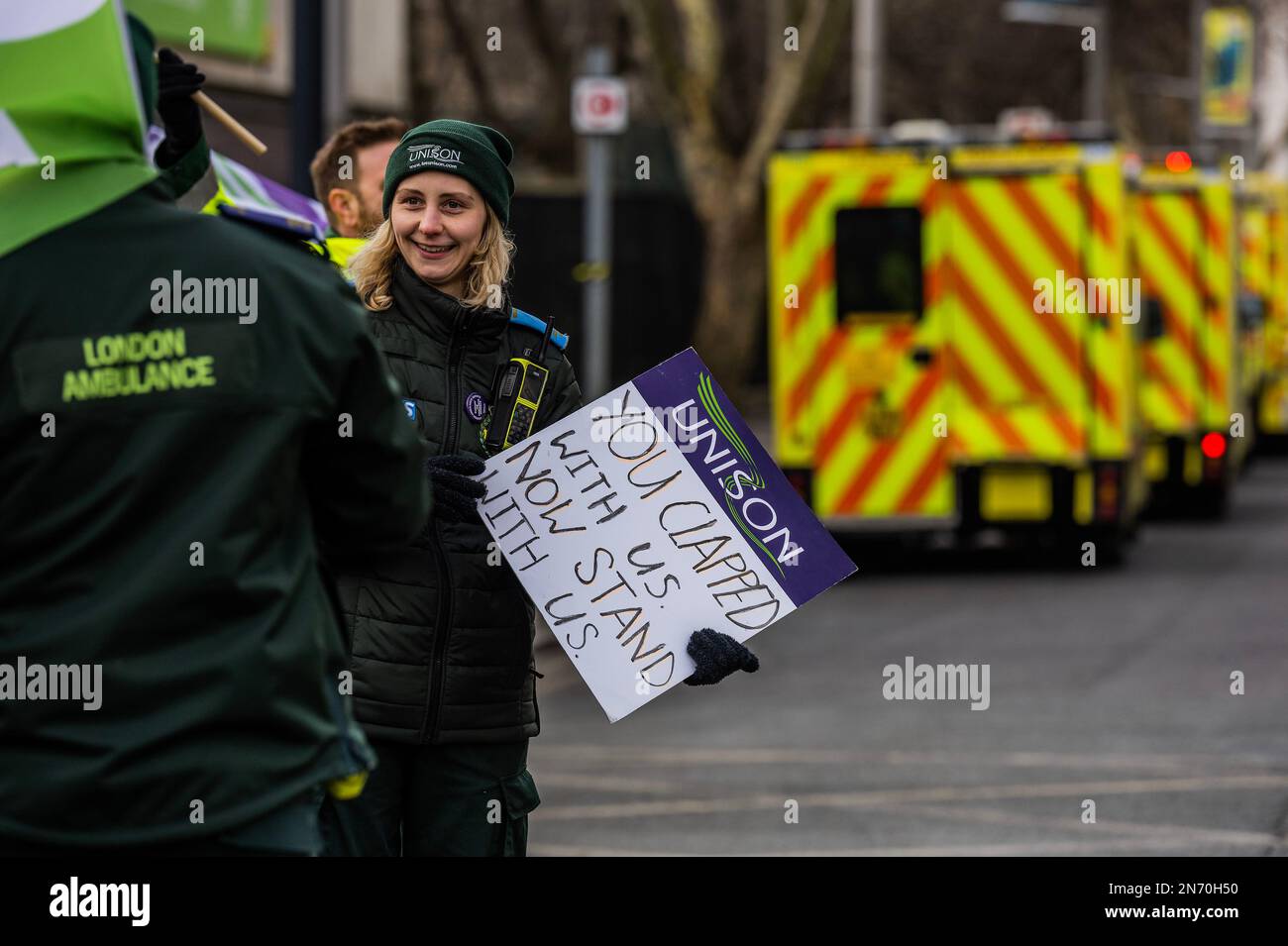 Unison bus hi-res stock photography and images - Alamy