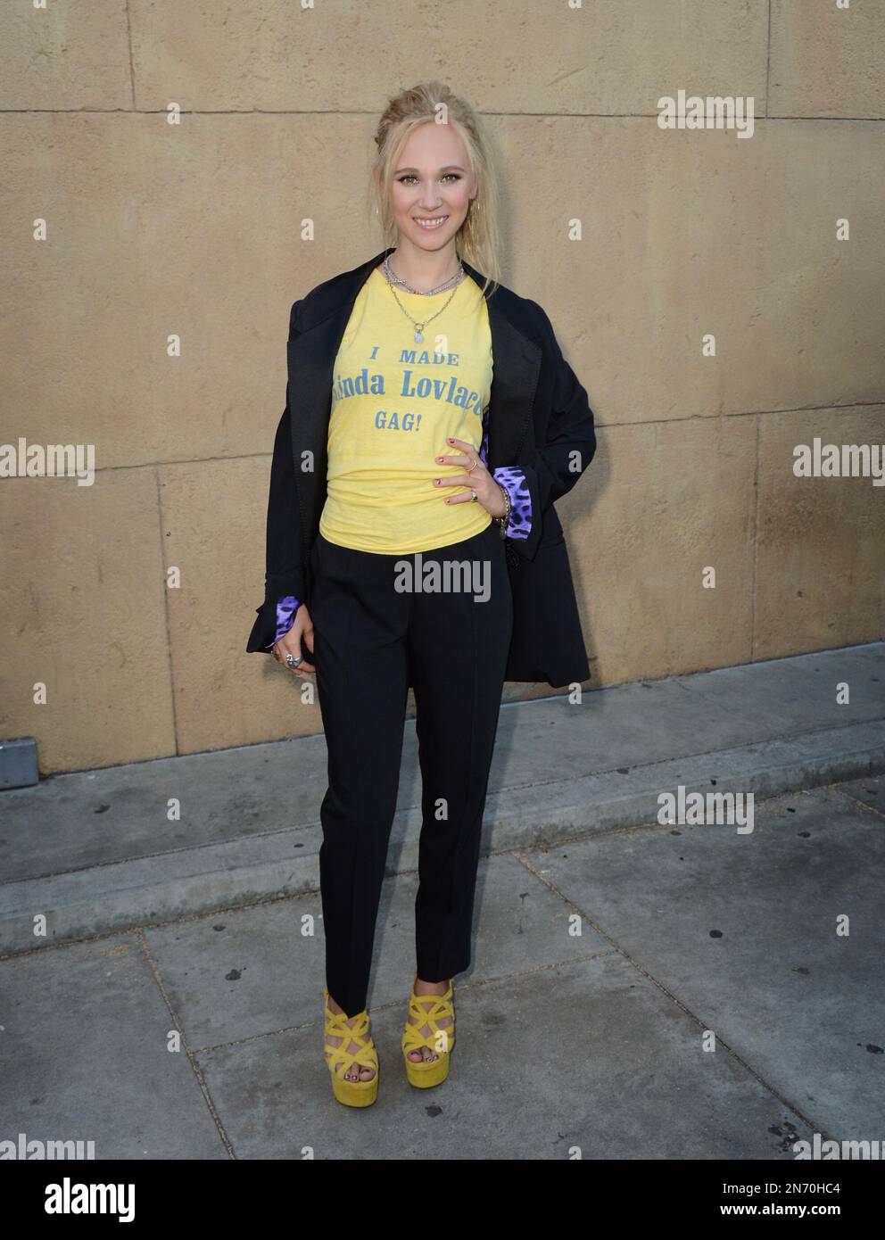 Juno Temple arrives at the Los Angeles premiere of "Lovelace" at the ...