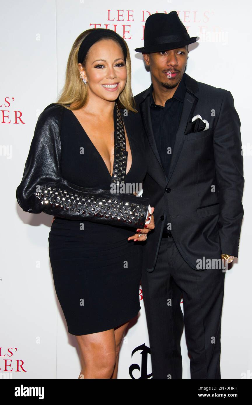 Mariah Carey and Nick Cannon attend the premiere of "Lee Daniels' The ...