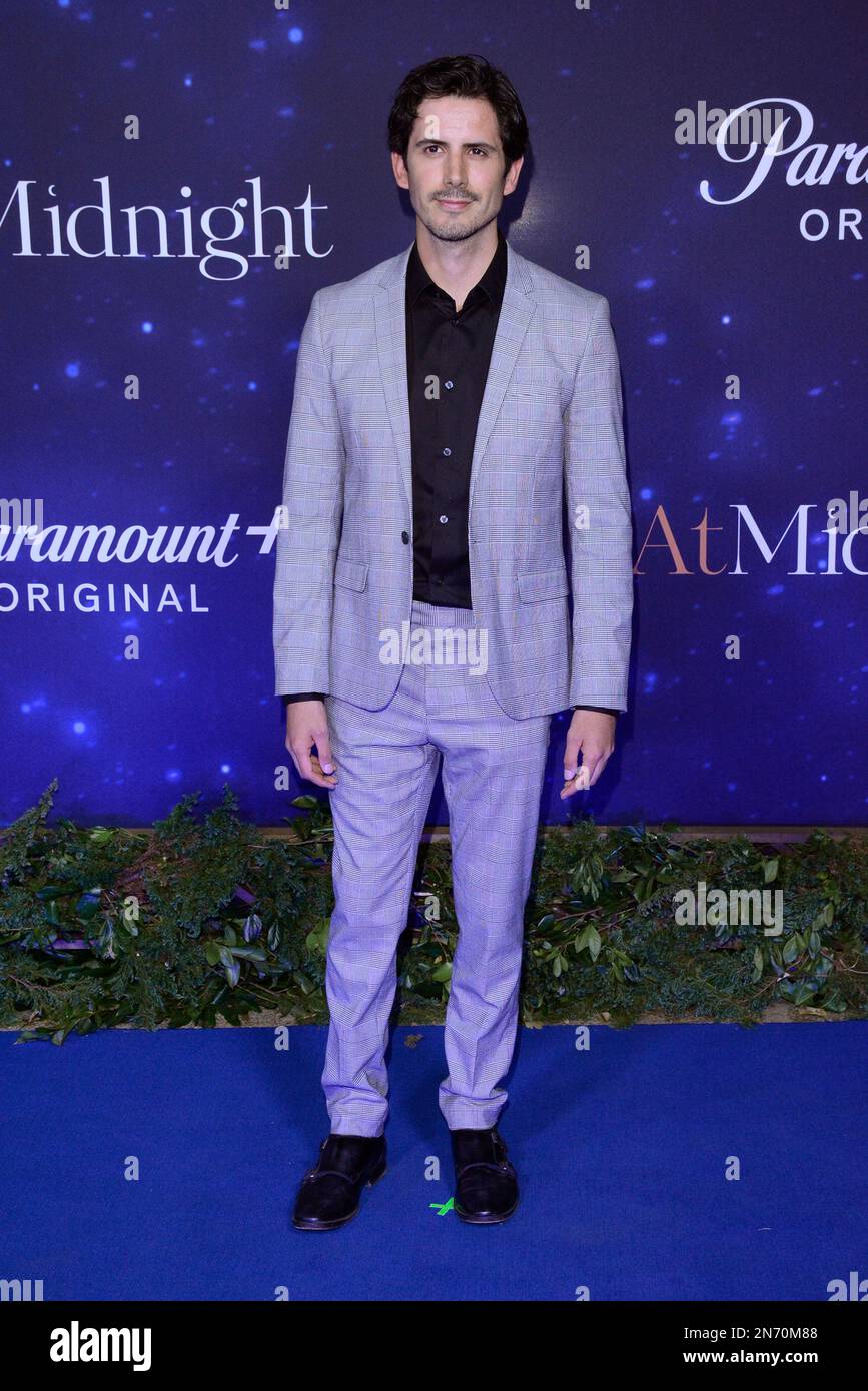 Mexico City, Mexico. 09th Feb, 2023. Claudio Roca attends the blue ...