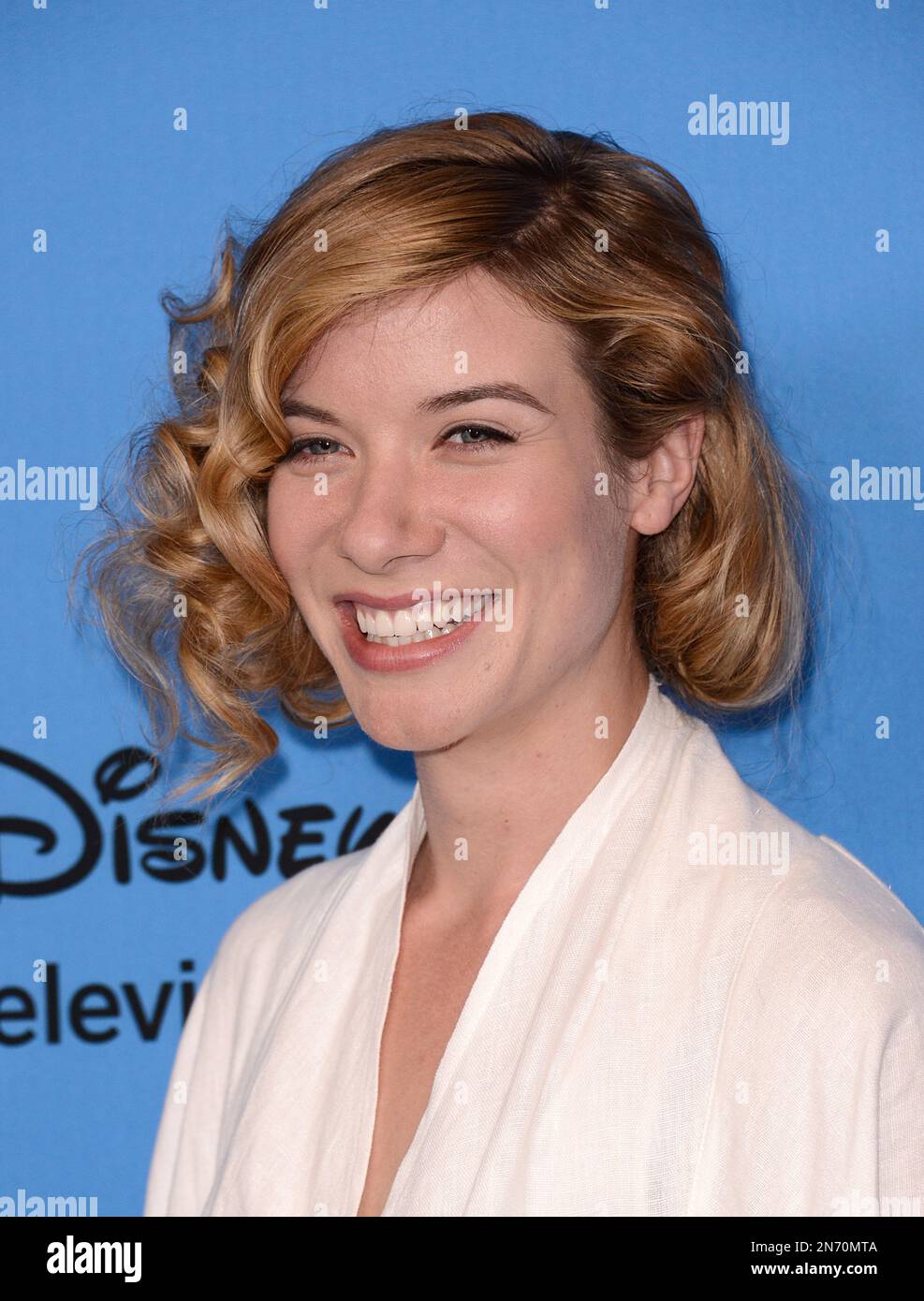 Actress Tessa Ferrer arrives at the Disney/ABC 2013 Summer TCA Party at ...