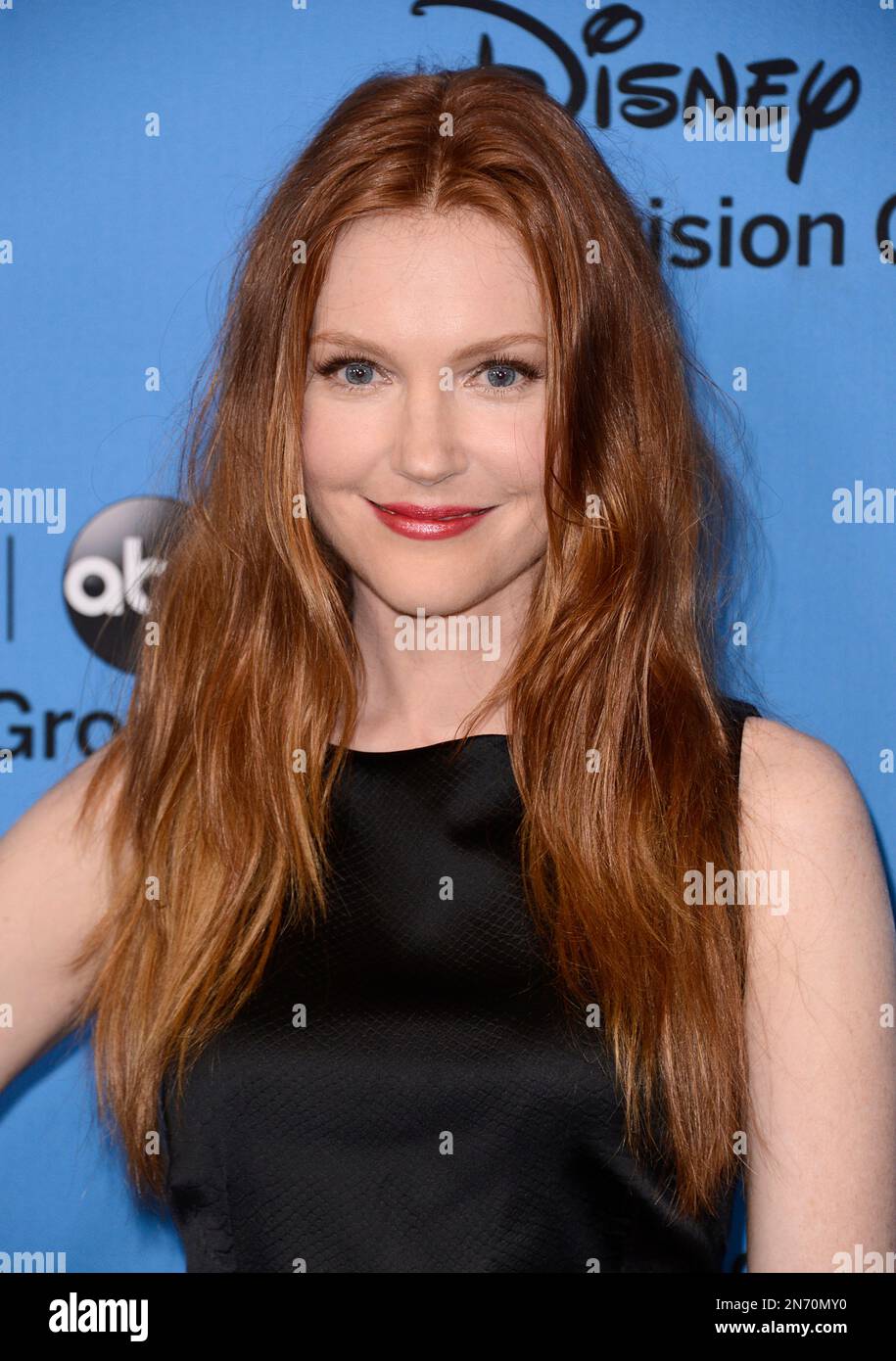 Actress Darby Stanchfield arrives at the Disney/ABC 2013 Summer TCA ...