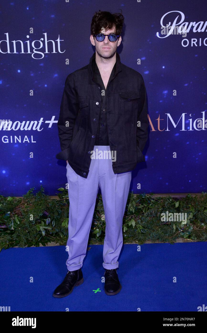 Mexico City, Mexico. 09th Feb, 2023. Jonah Feingold attends the blue ...