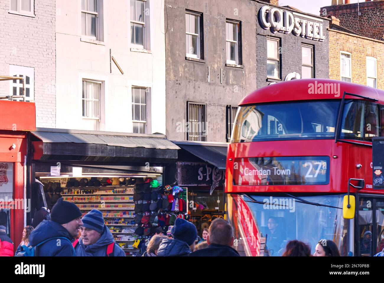 Market street bus hi-res stock photography and images - Alamy
