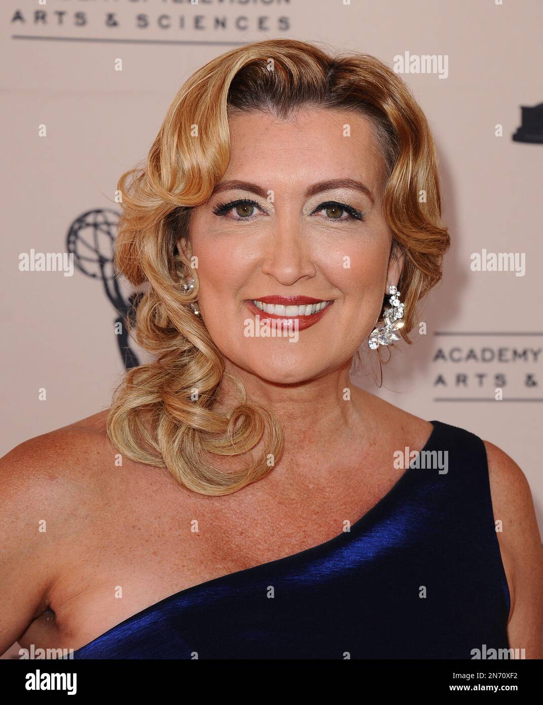 Wendy Burch, of KTLA5 and The Good News Foundation, arrives at the 65th ...