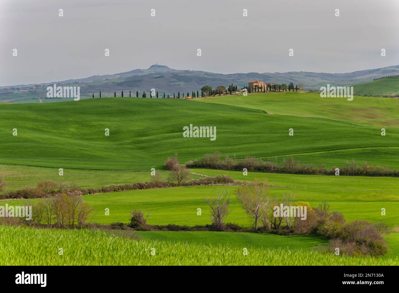 San Quirico d'Orcia in Tuscany, Italy Stock Photo - Alamy