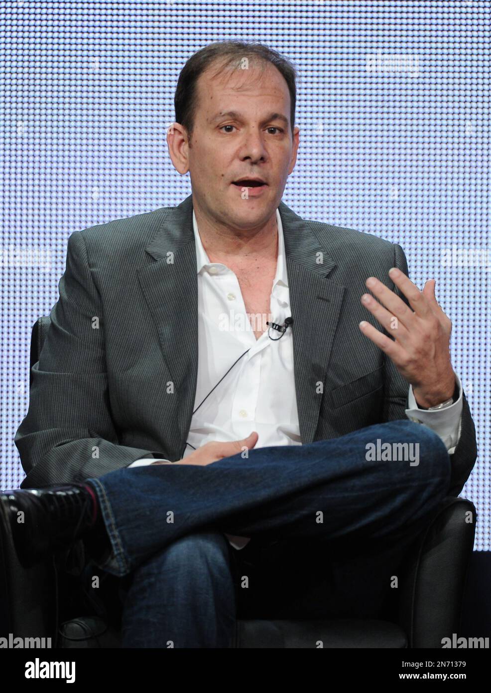 Executive producer Tim Minear participates in "American Horror Story ...