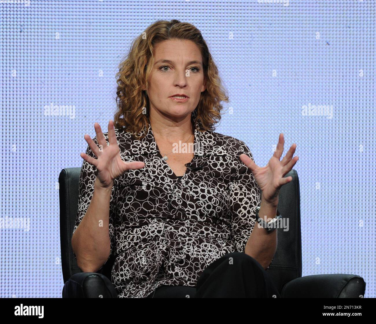 Executive producer Meredith Stiehm participates in "The Bridge" panel ...