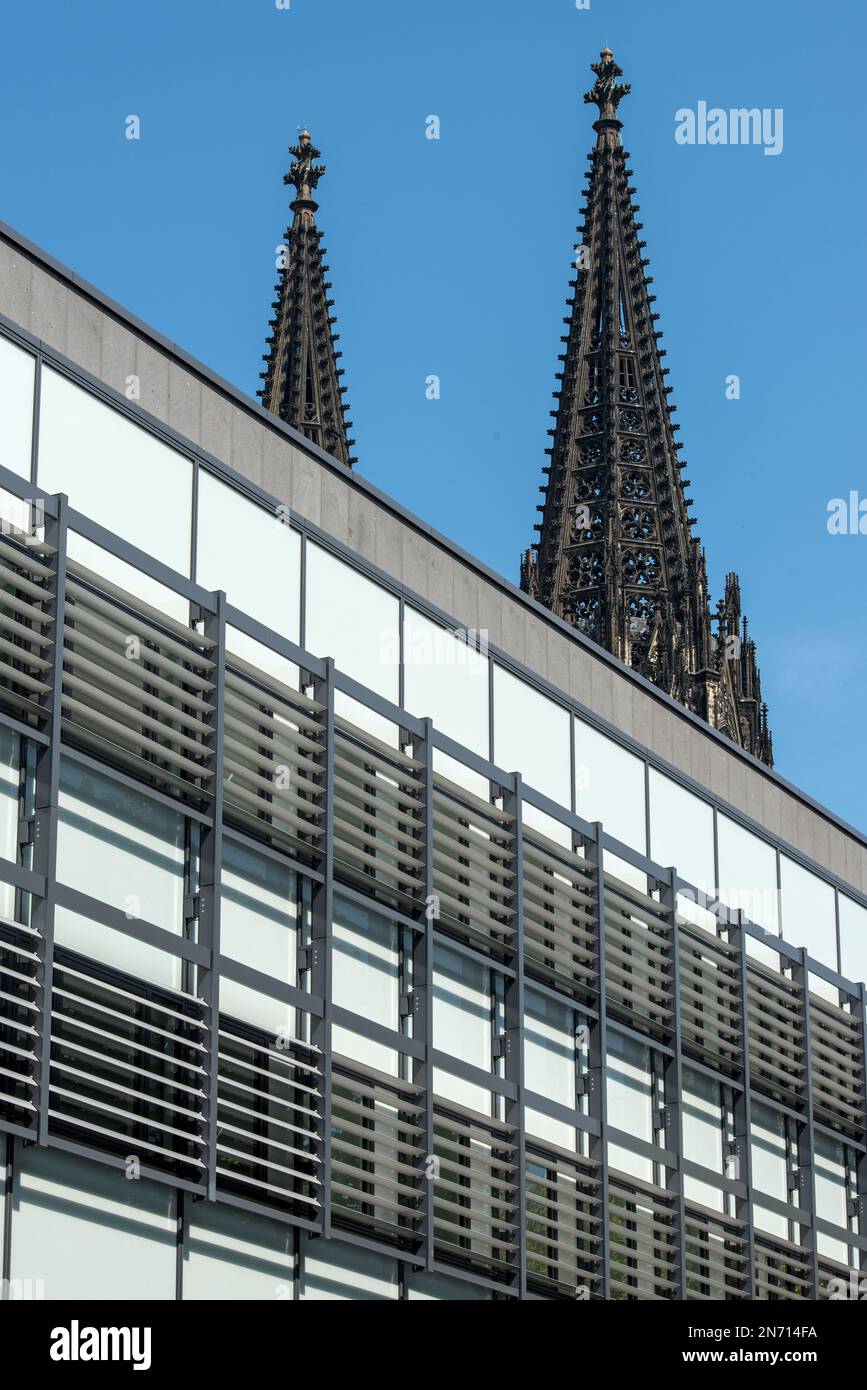 Cityscape Cologne with Cathedral Stock Photo - Alamy