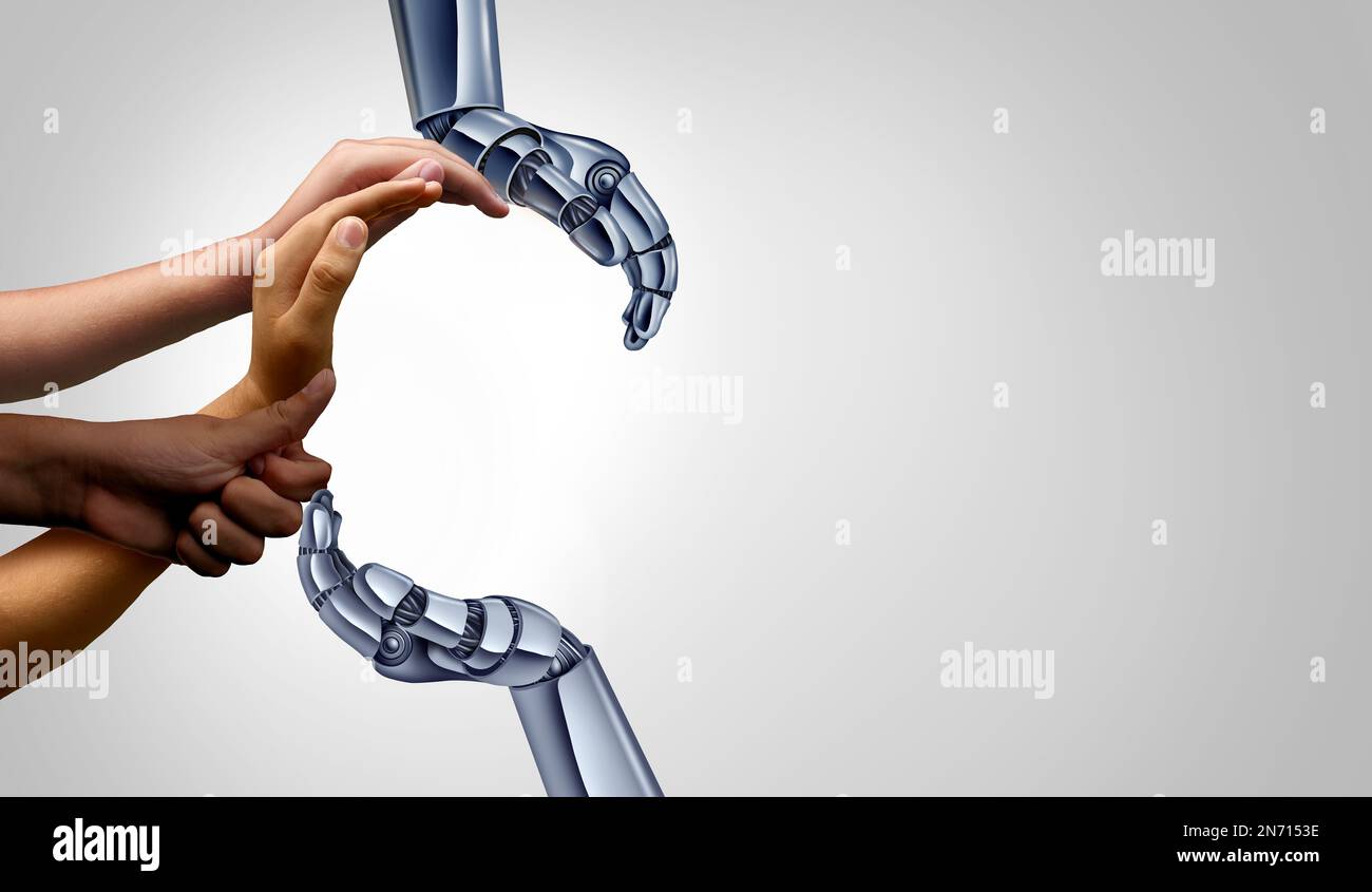 Machine human hybrid hi-res stock photography and images - Alamy