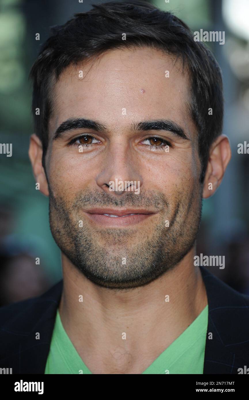 Christopher Wolfe arrives at a special screening for "I Give It A Year ...