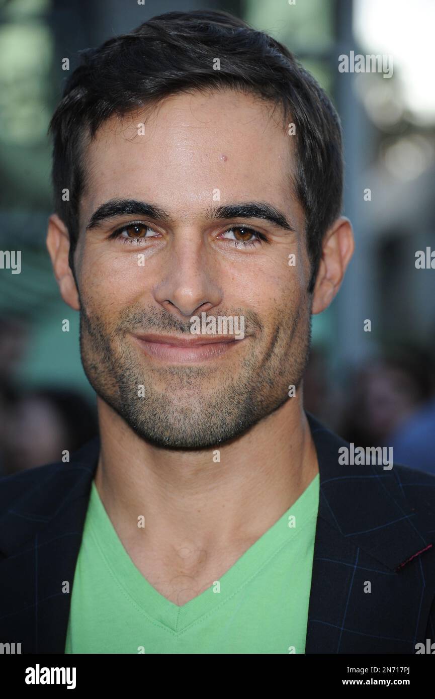 Christopher Wolfe arrives at a special screening for "I Give It A Year ...