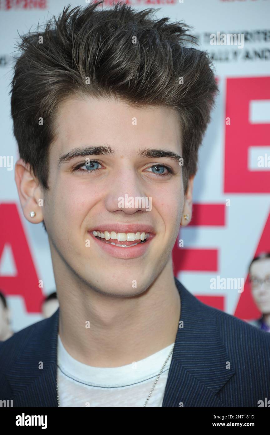 Brandon Tyler Russell arrives at a special screening for "I Give It A ...