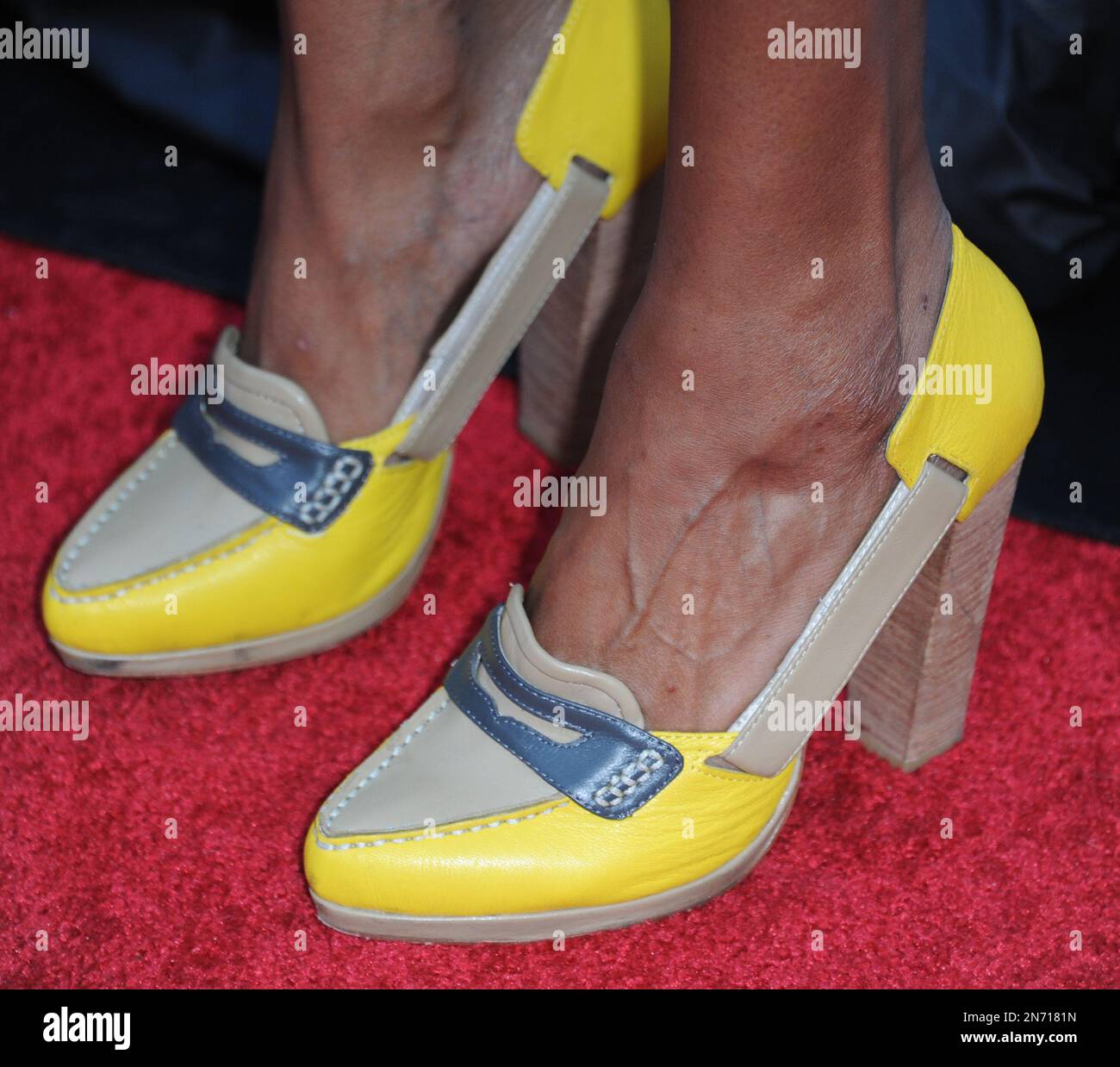 Judith Shekoni arrives at a special screening for "I Give It A Year" at ...