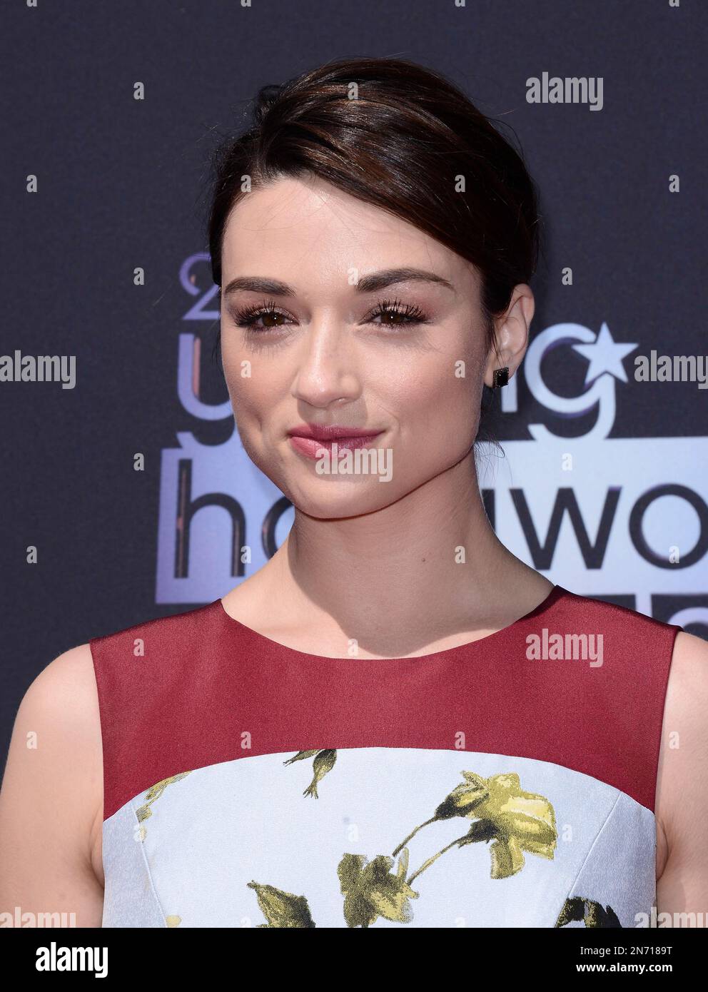 Actress Crystal Reed arrives at the 2013 Young Hollywood Awards at The ...