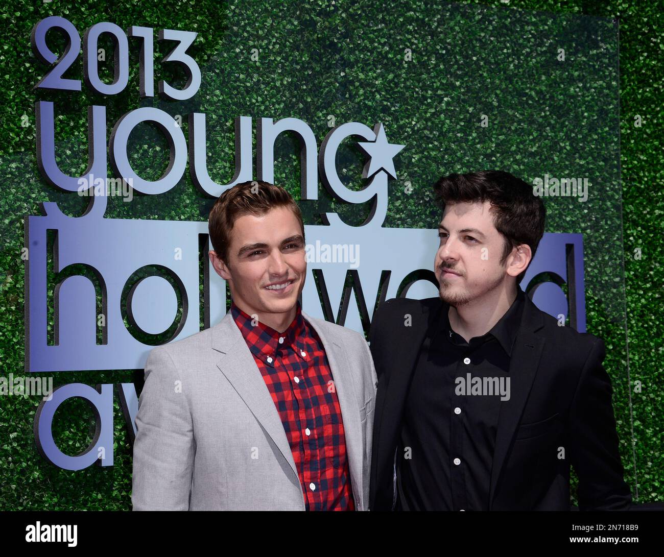 Actor Dave Franco, left, and actor Christopher Mintz-Plasse arrive at ...