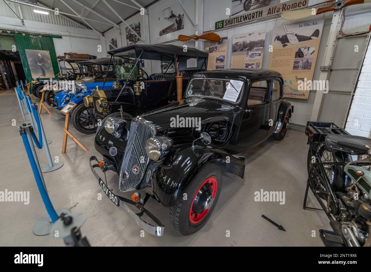 The Shuttleworth Collection , a working aeronautical and automotive ...