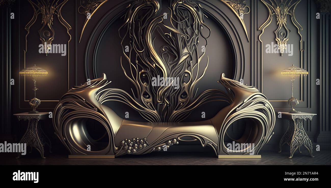 Cyberpunk furniture hi-res stock photography and images - Alamy