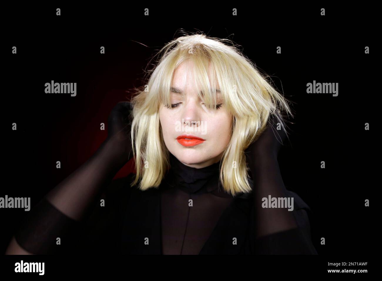 In this May 28, 2013 photo, Emika poses during an interview in Los ...