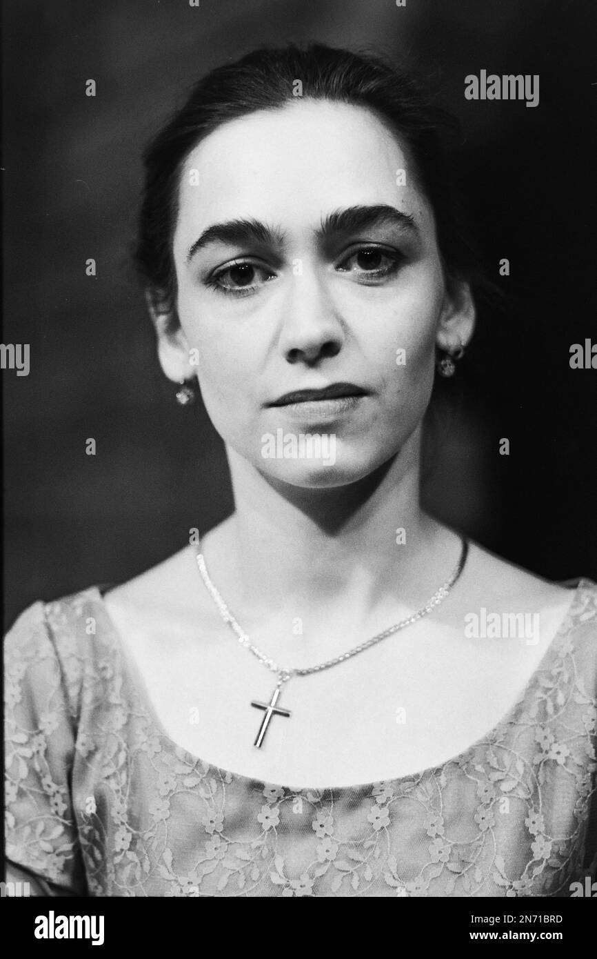 French actress Magali Renoire, Portrait session ahead of the creation ...