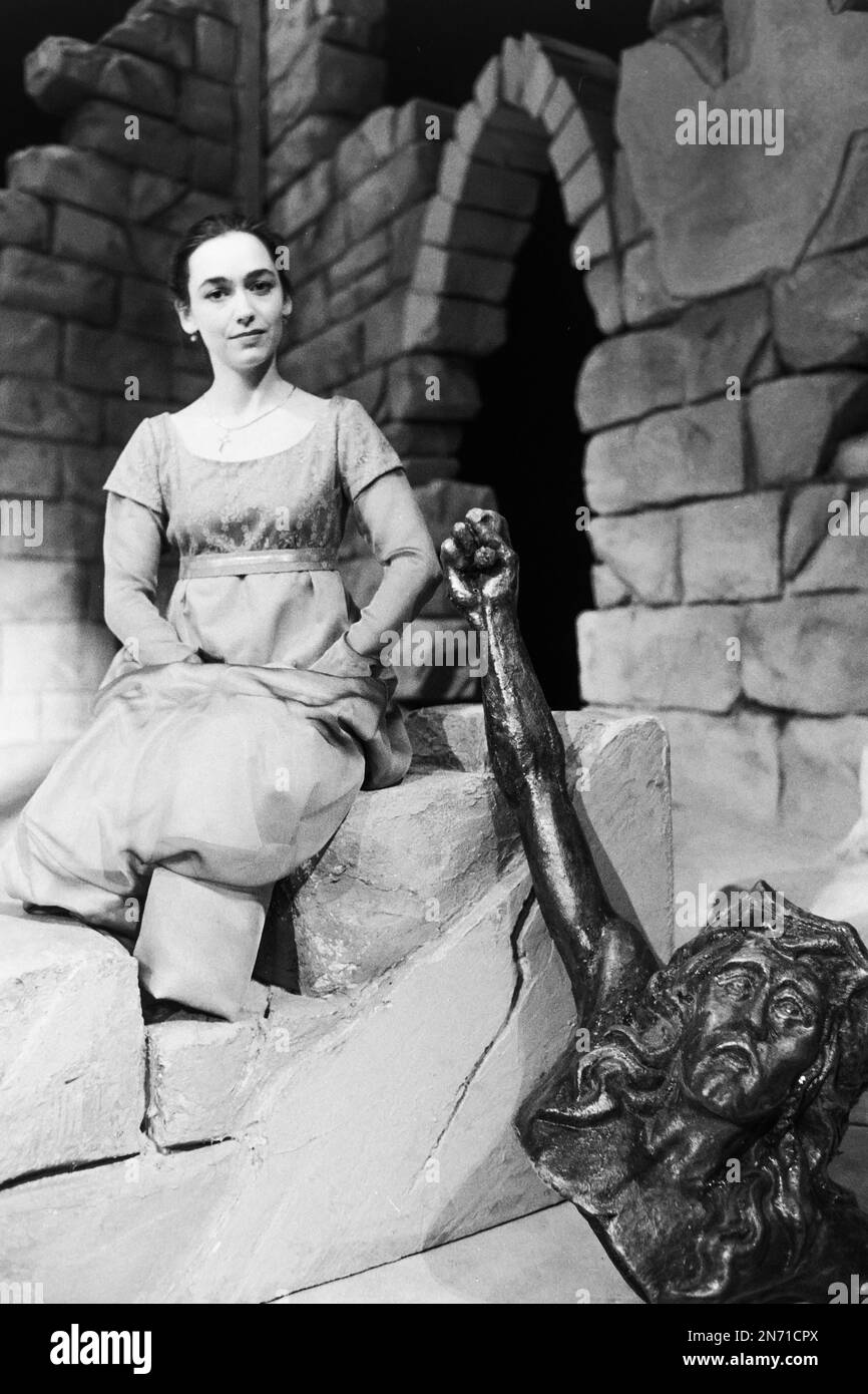 French actress Magali Renoire, Portrait session ahead of the creation ...