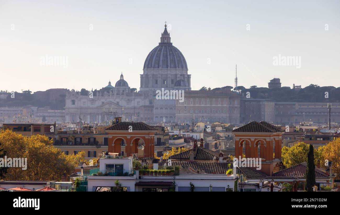 Buildings in Downtown City of Rome, Italy Stock Photo - Alamy