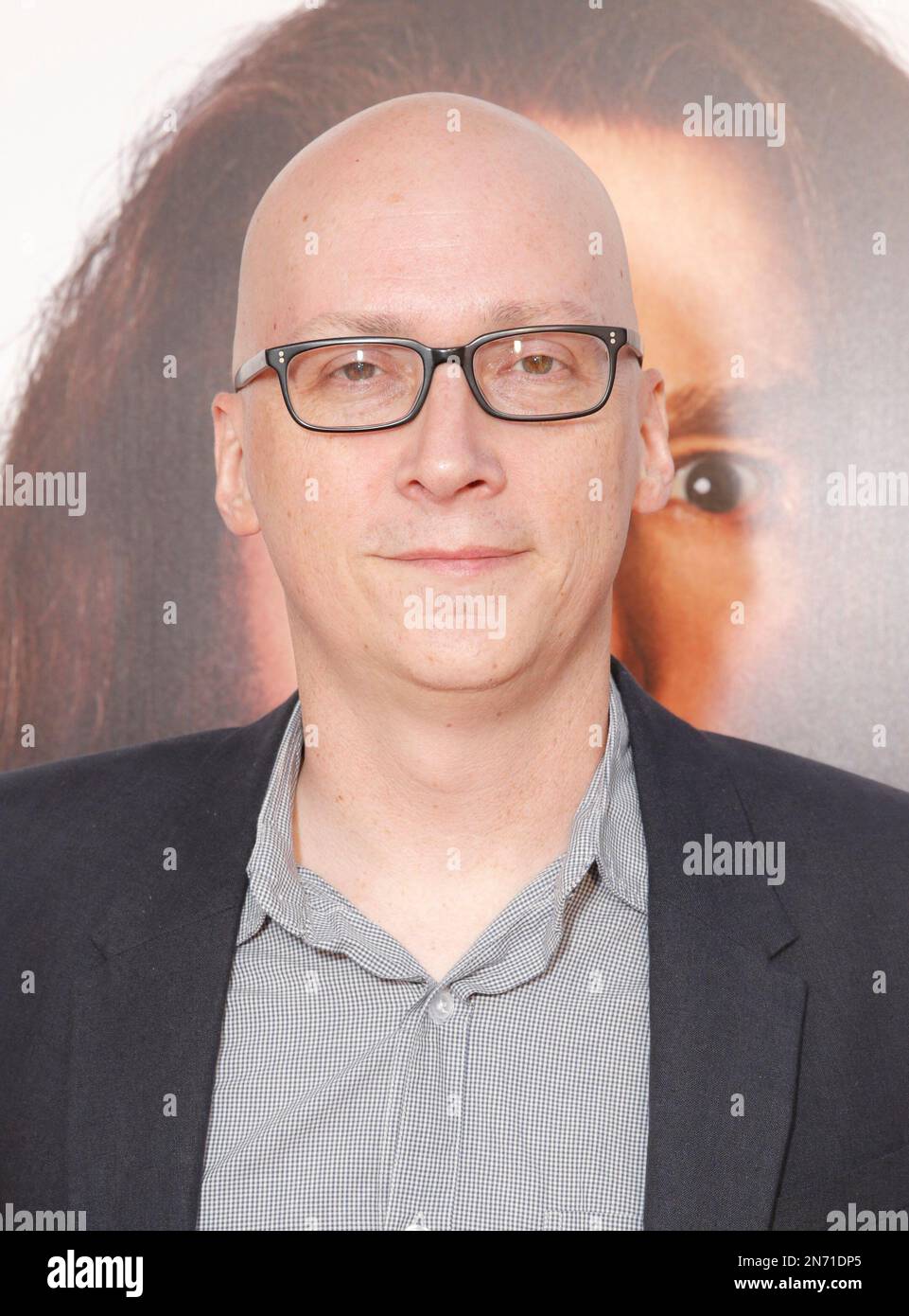 Director Greg Mottola arrives on the red carpet at the premiere of ...