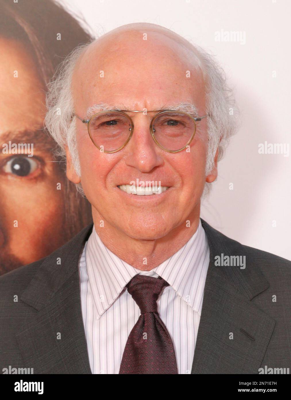 Larry David arrives on the red carpet at the premiere of "Clear History ...