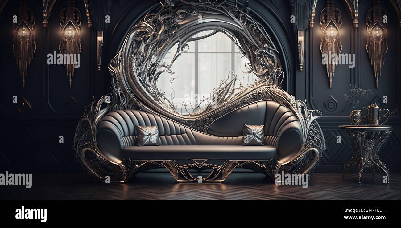 Cyberpunk furniture hi-res stock photography and images - Alamy
