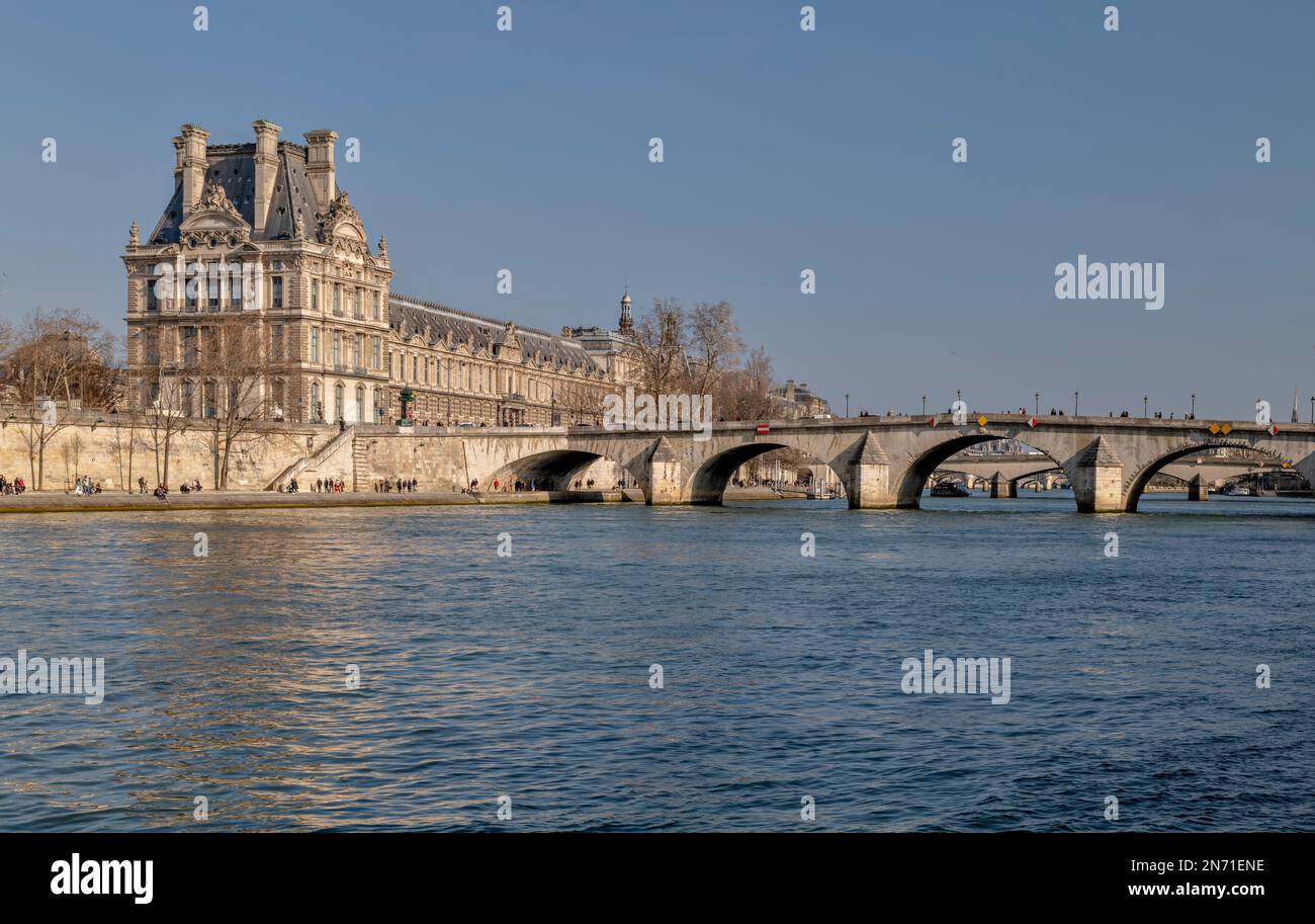 Pont Royal, Paris, France Stock Photo - Alamy