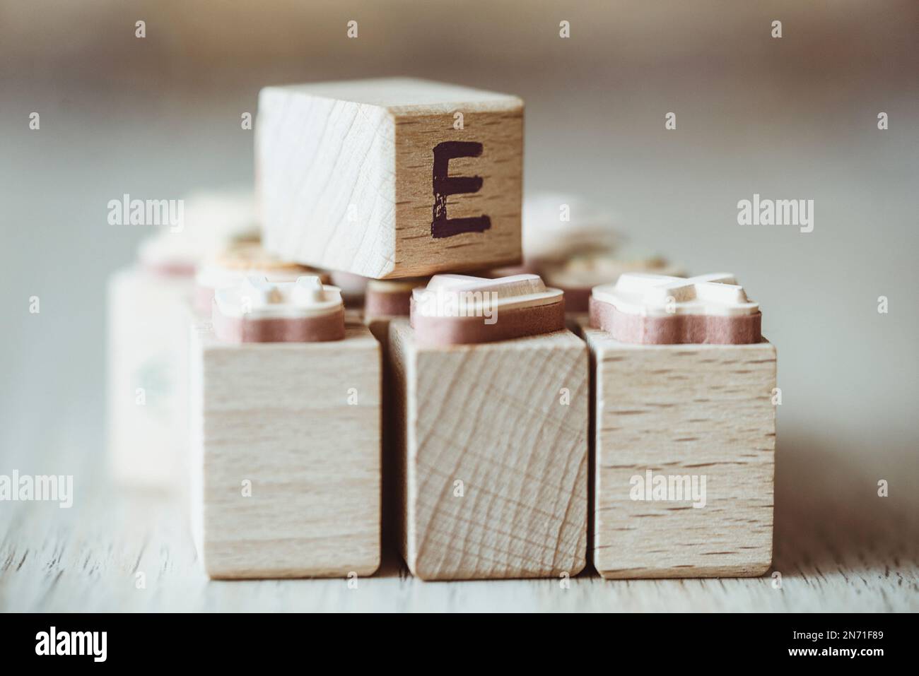 Block capital letters hi-res stock photography and images - Alamy