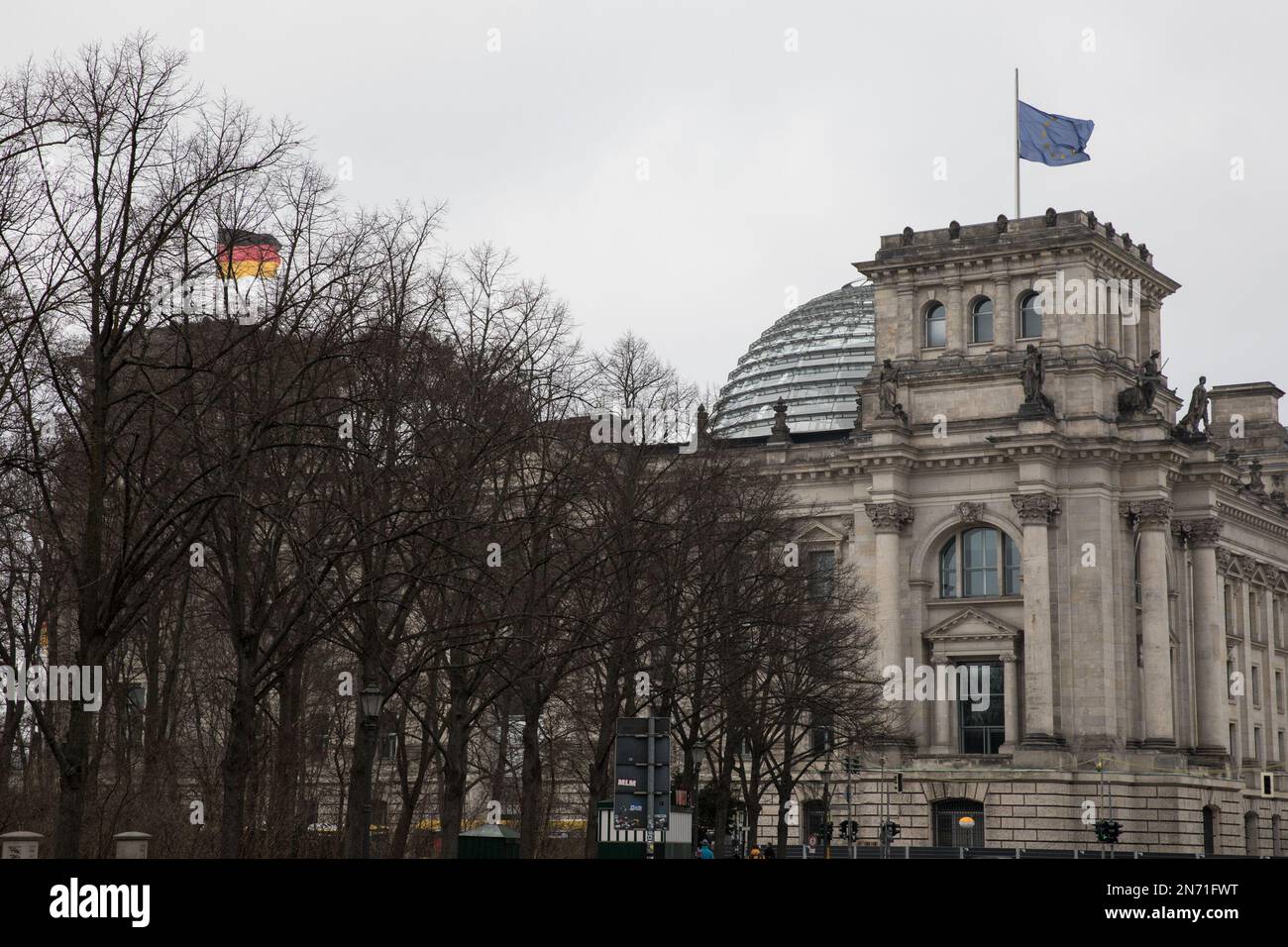 Berlin, Germany. 10th Feb, 2023. The Reichstag building in Berlin on ...