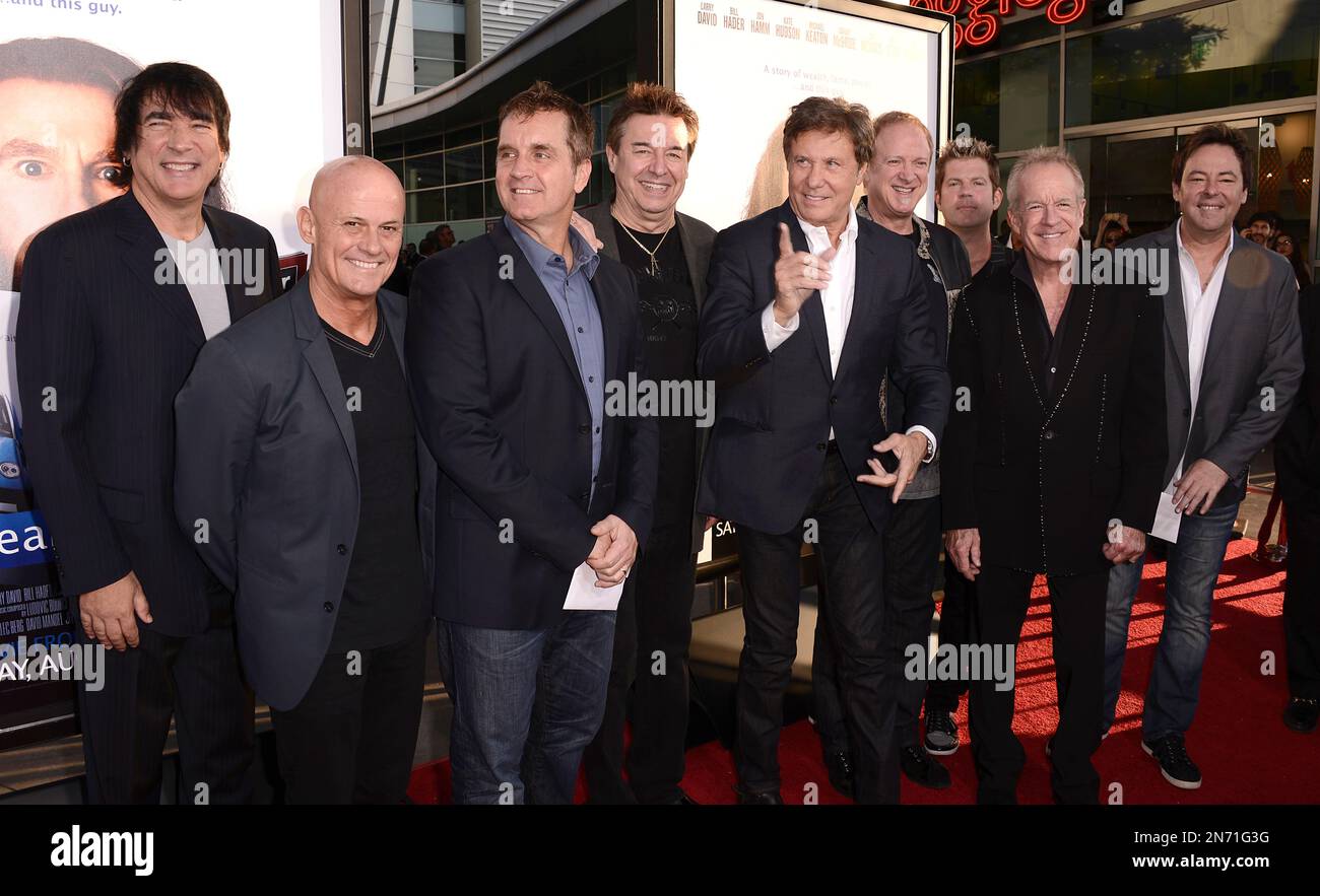 The members of the Band Chicago arrive at the premiere of "Clear ...