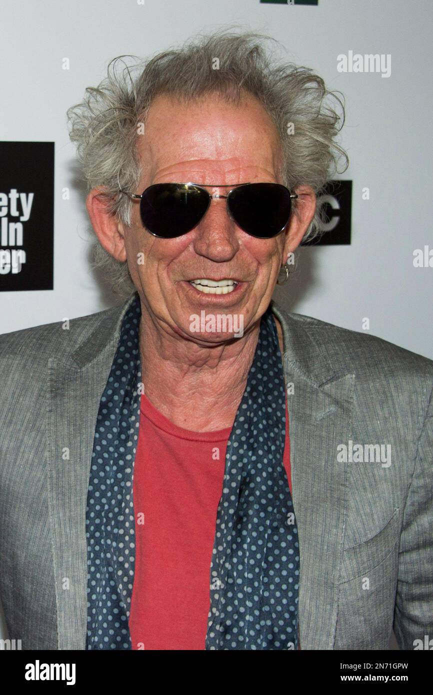 Keith Richards attends the "Breaking Bad" final episodes premiere ...