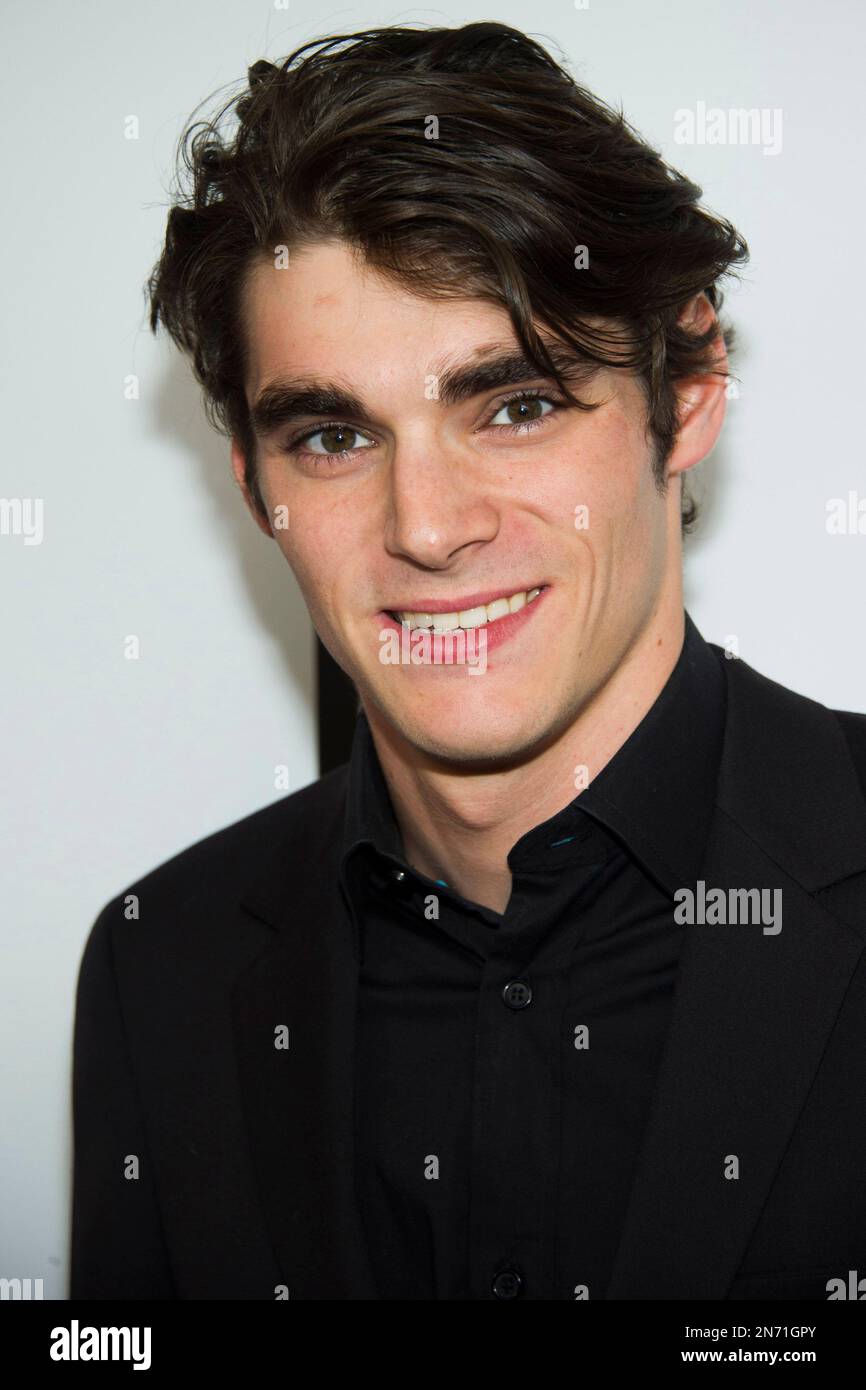 RJ Mitte attends the "Breaking Bad" final episodes premiere hosted by ...