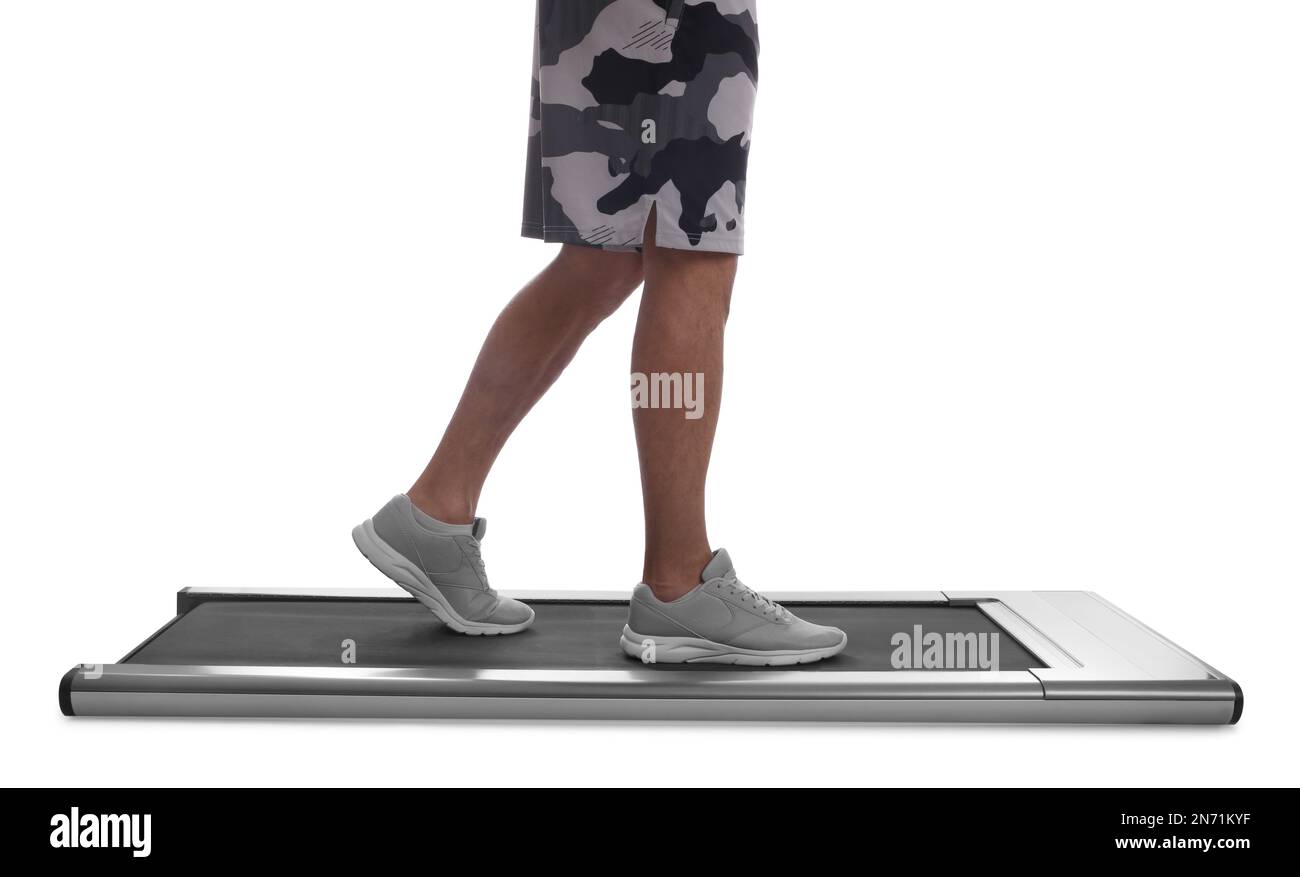 Man treadmill isolated hi-res stock photography and images - Alamy