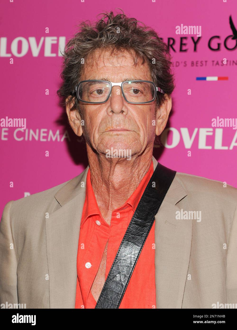 Musician Lou Reed attends a special screening of Radius TWC's "Lovelace ...