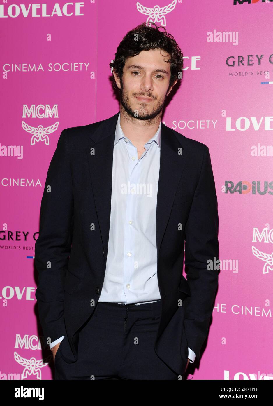Actor Adam Brody attends a special screening of Radius TWC's "Lovelace ...