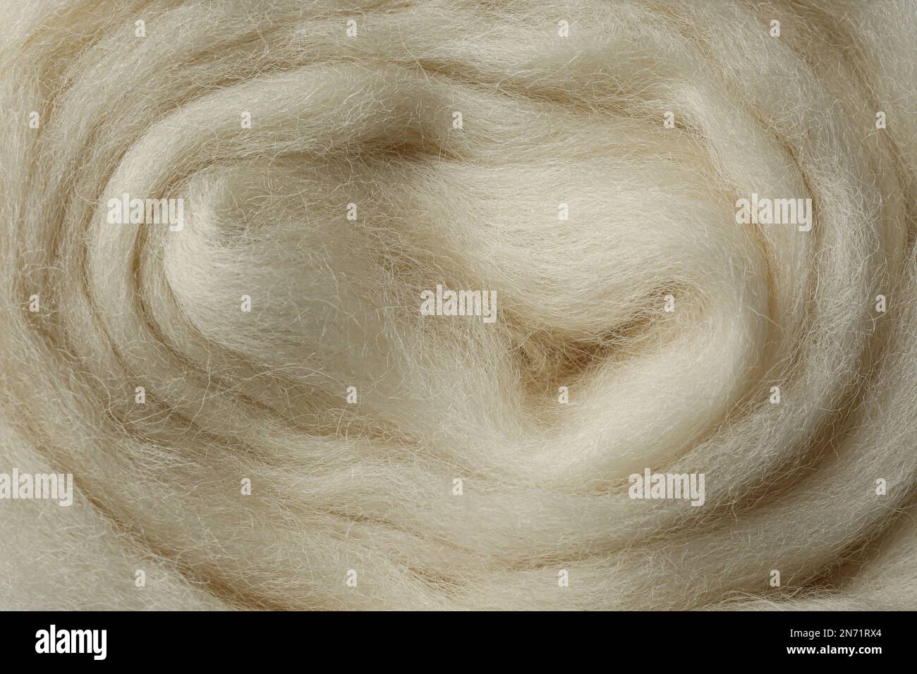 Combed white wool texture as background, closeup Stock Photo - Alamy