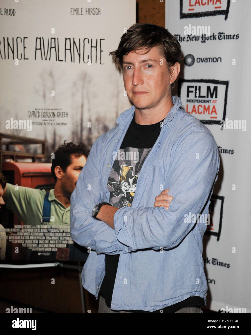 David Gordon Green arrives at the screening of "Prince Avalanche at the ...