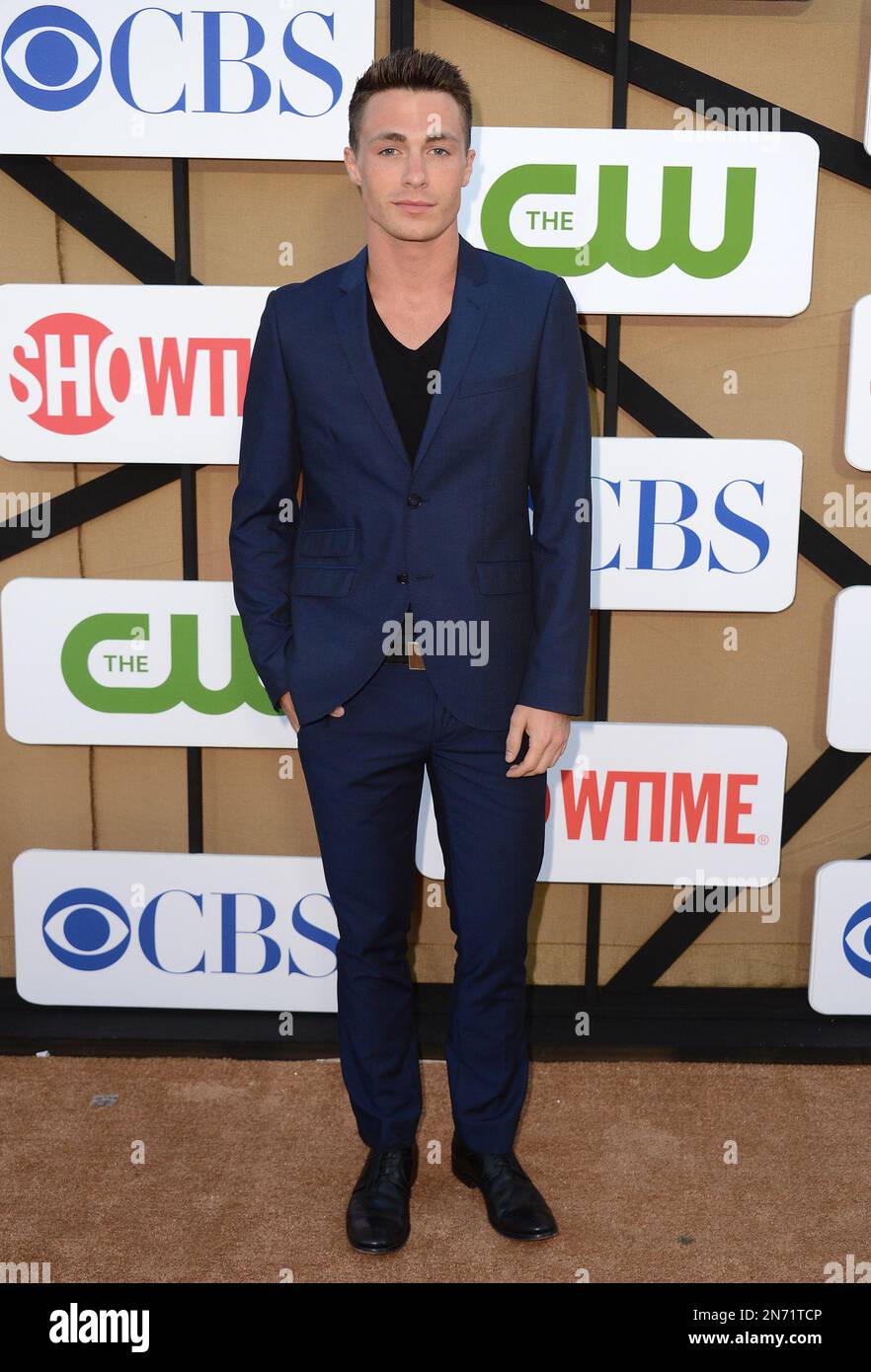 Colton Haynes arrives at the CBS, CW and Showtime TCA party at The ...